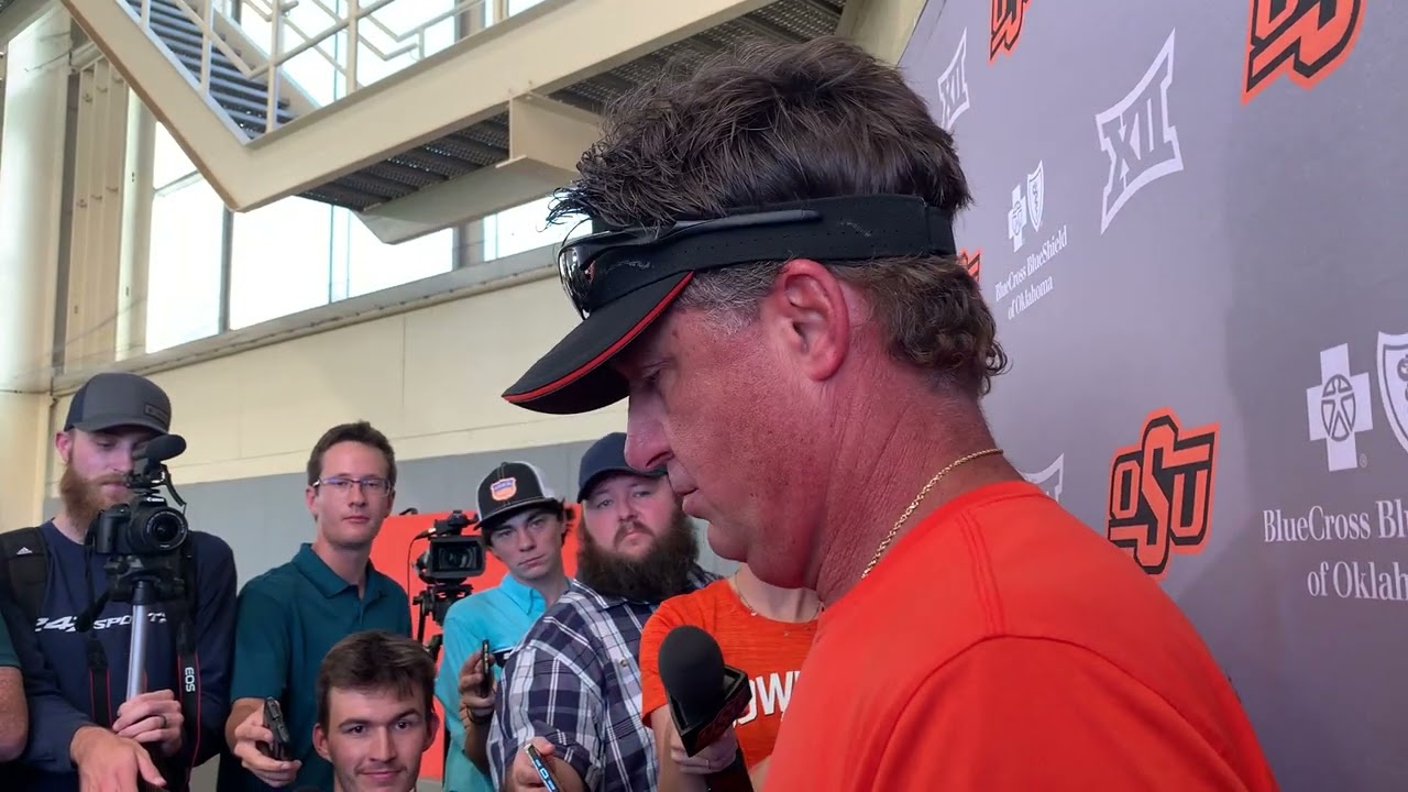 Mike Gundy rant on Bedlam - YouTube