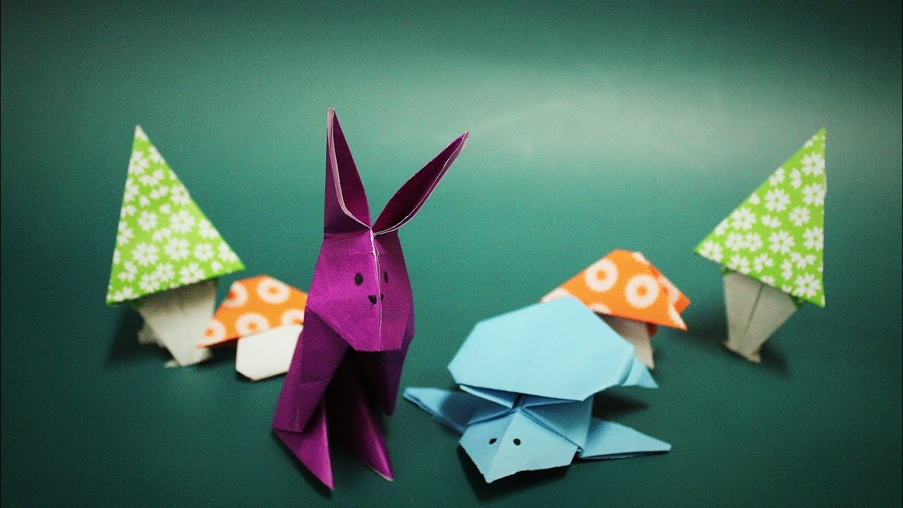 THE SWEET SPRINT | STOP MOTION ORIGAMI - YouTube