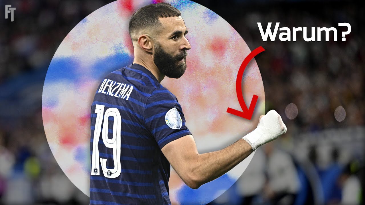 Warum trägt Karim Benzema seit Jahren eine Bandage? - YouTube