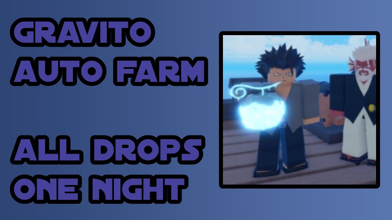 (Might be patched) How to auto farm Gravito with Hie [GPO] - YouTube