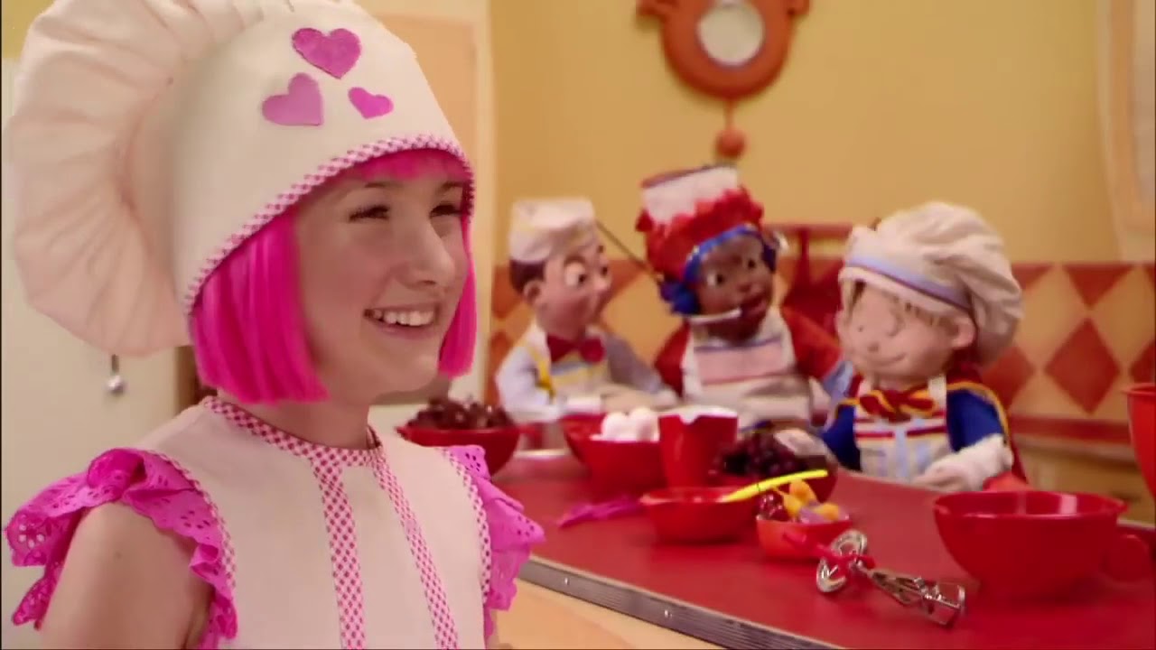 Cooking by the book but the puppets won't let Stephanie sing - YouTube