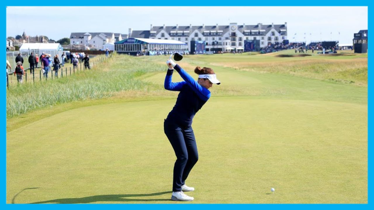 영국미녀 골퍼 "조지아 홀" 퍼펙트 스윙모션 & 슬로우모션, Beauty Golfer "Georgia Hall" Perfect ...