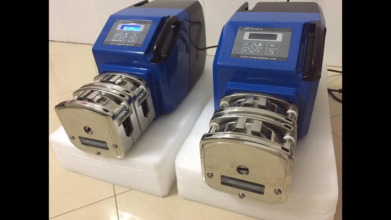 Demo hoat dong bom WT600 4F vuot lai - YouTube