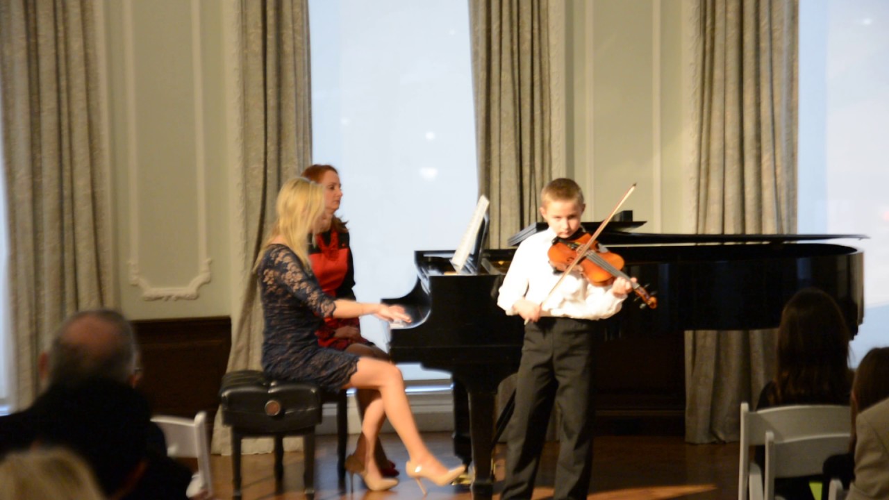 Ihor Dekajlo 9 y.o. performs Antonio Vivaldi Concerto in G Major for ...