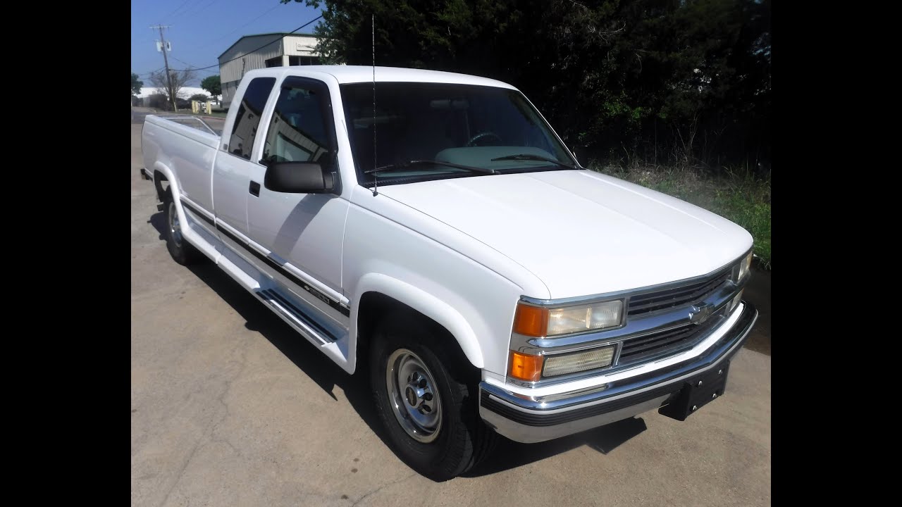 1996 Chevy Silverado C2500 Long Bed Ext. Cab! 117K miles! Incredible ...
