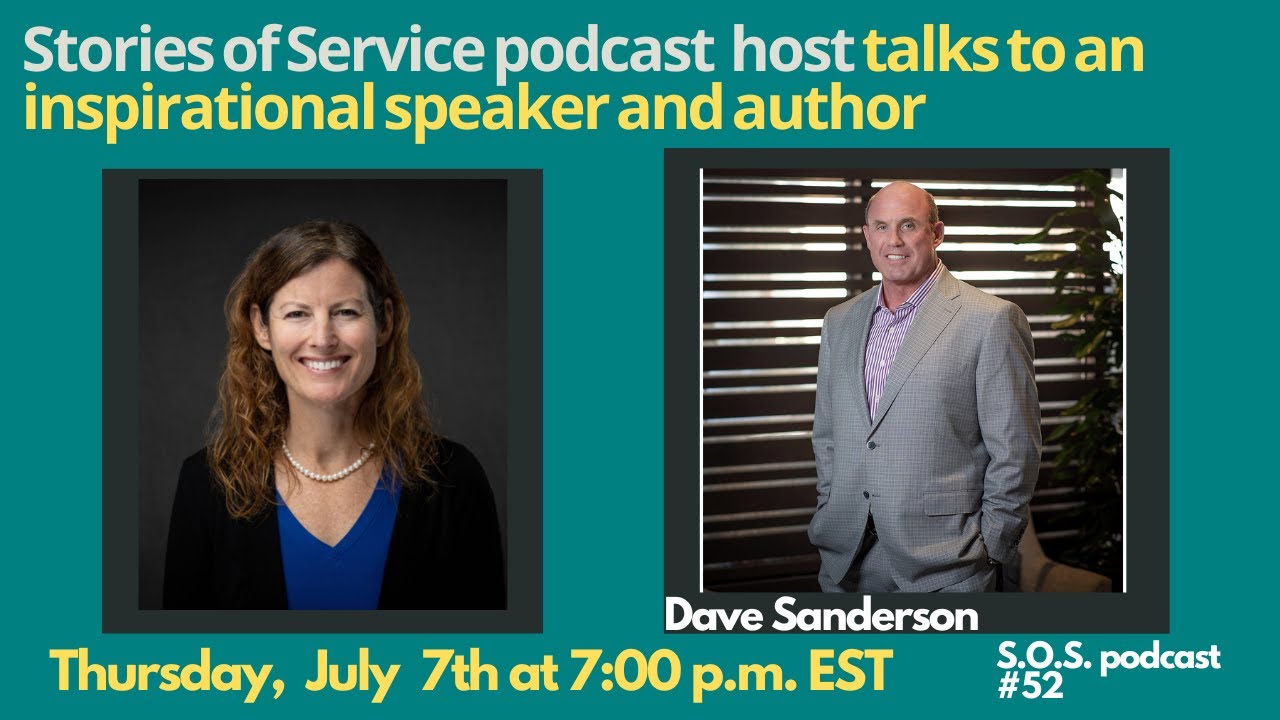 Inspirational speaker and author | Dave Sanderson - S.O.S. Podcast #52 ...