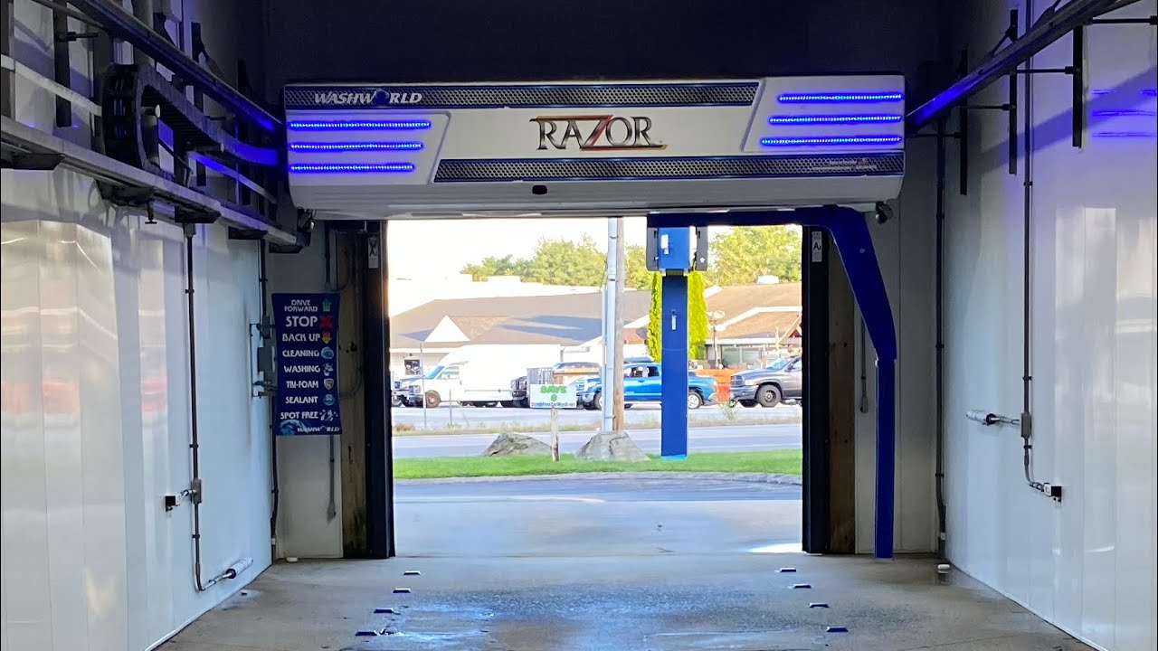 WashWorld RAZOR || Scrub Free Car Wash - YouTube