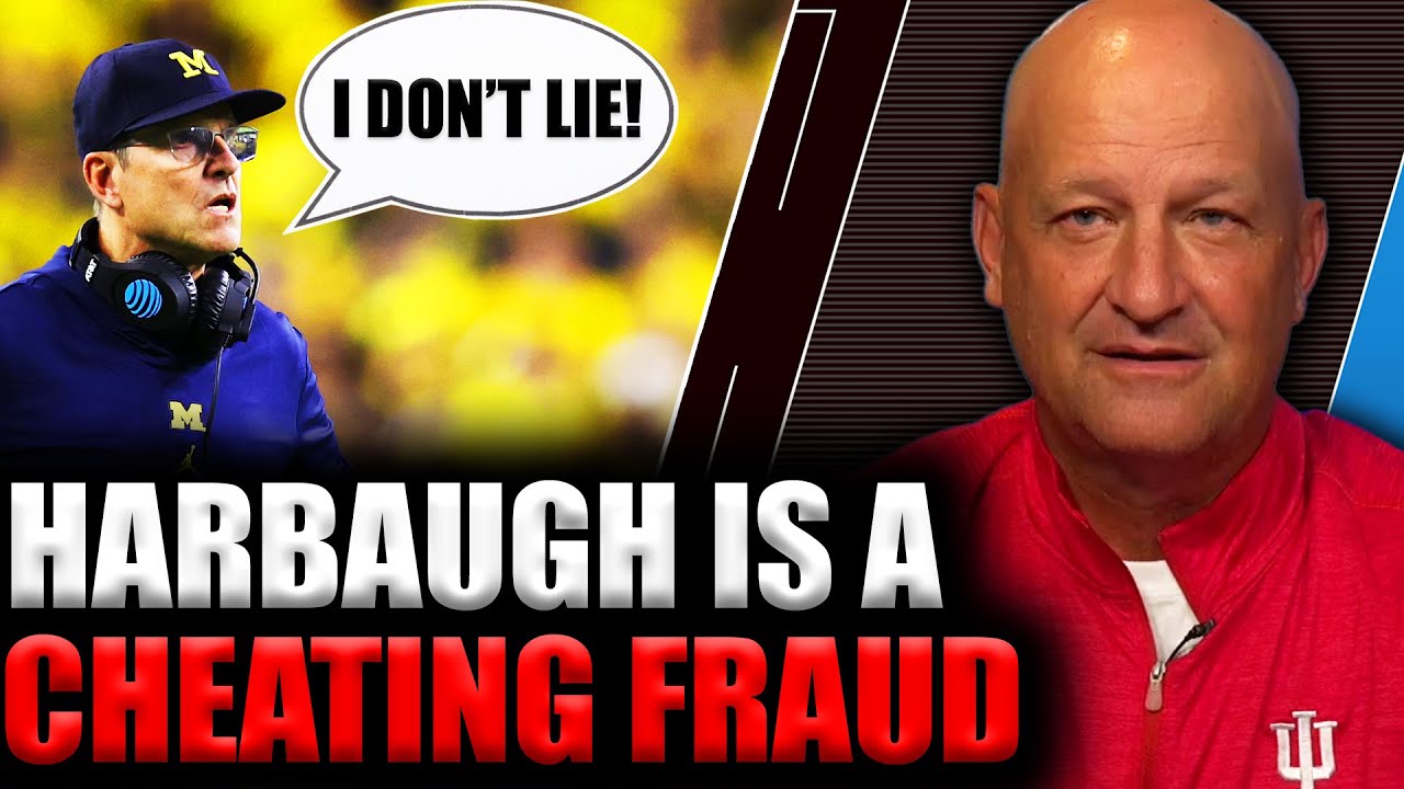 Jim Harbaugh Is A Lying, Cheating FRAUD | Don't @ Me with Dan Dakich ...