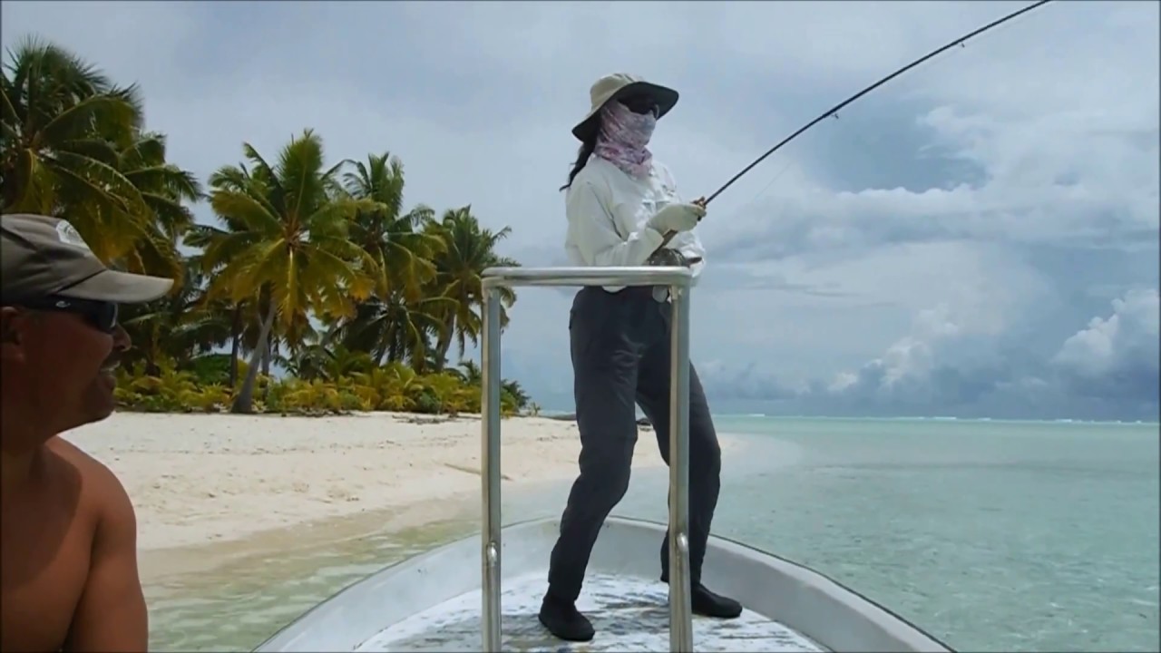 Fly Fishing Bluefin in the Cook Islands - YouTube