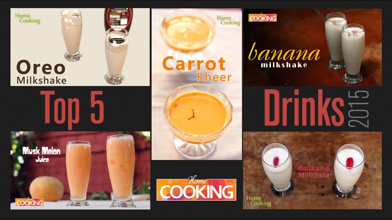 Top 5 Drinks of 2015 | Ventuno Home Cooking - YouTube