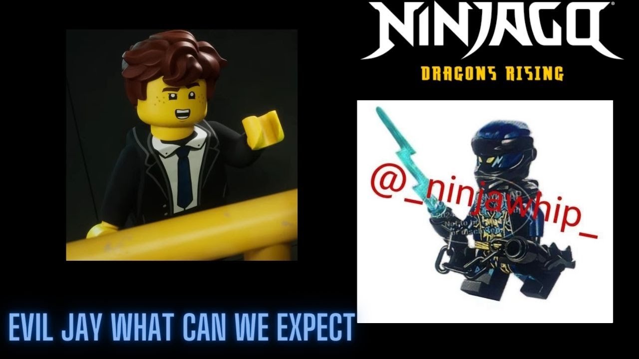 Ninjago Dragons Rising What Can We See From Evil Jay 😈⚡️ - YouTube