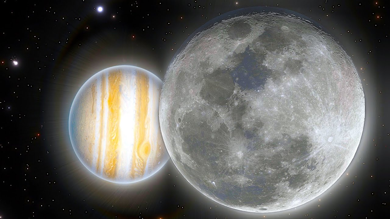 Lua e Júpiter em conjunção - Telescópio AO VIVO - YouTube