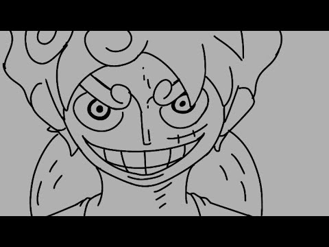 One piece gear 5 luffy fan animation - YouTube