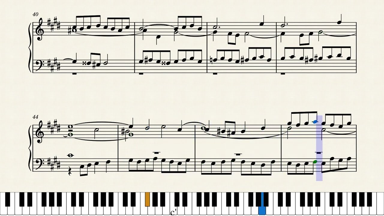 J.S.Bach-Prelude and Fugue in C-sharp minor, BWV 849 - YouTube