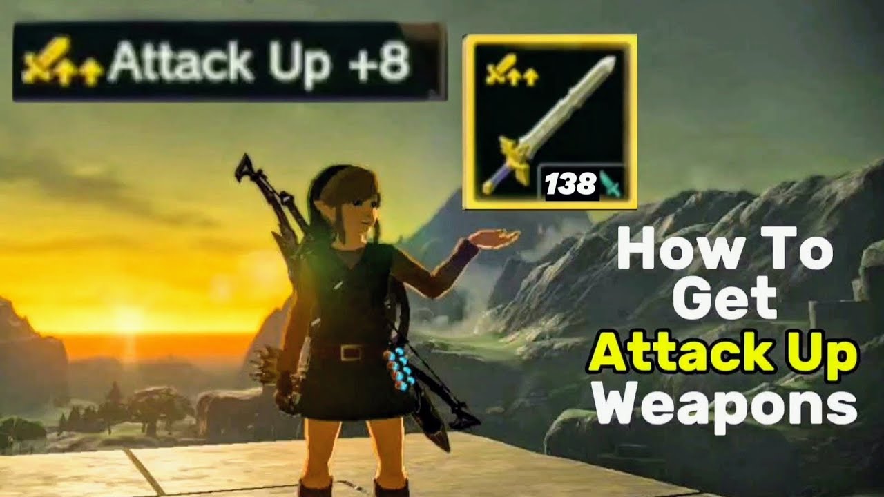 How To Get Attack Up Weapons - YouTube