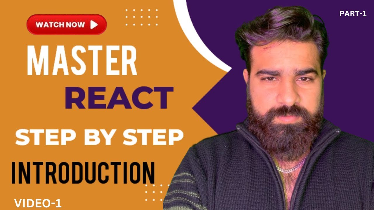 Introduction to React Js | Web Development | MERN Stack | Part : 1 - YouTube