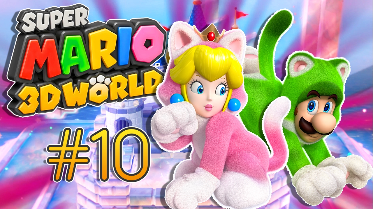Super Mario 3D World - Prince Bully Blockade - Part 10 - Let's Play ...