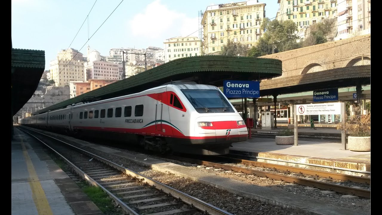Frecciabianca ETR460 - Genova Piazza Principe - YouTube