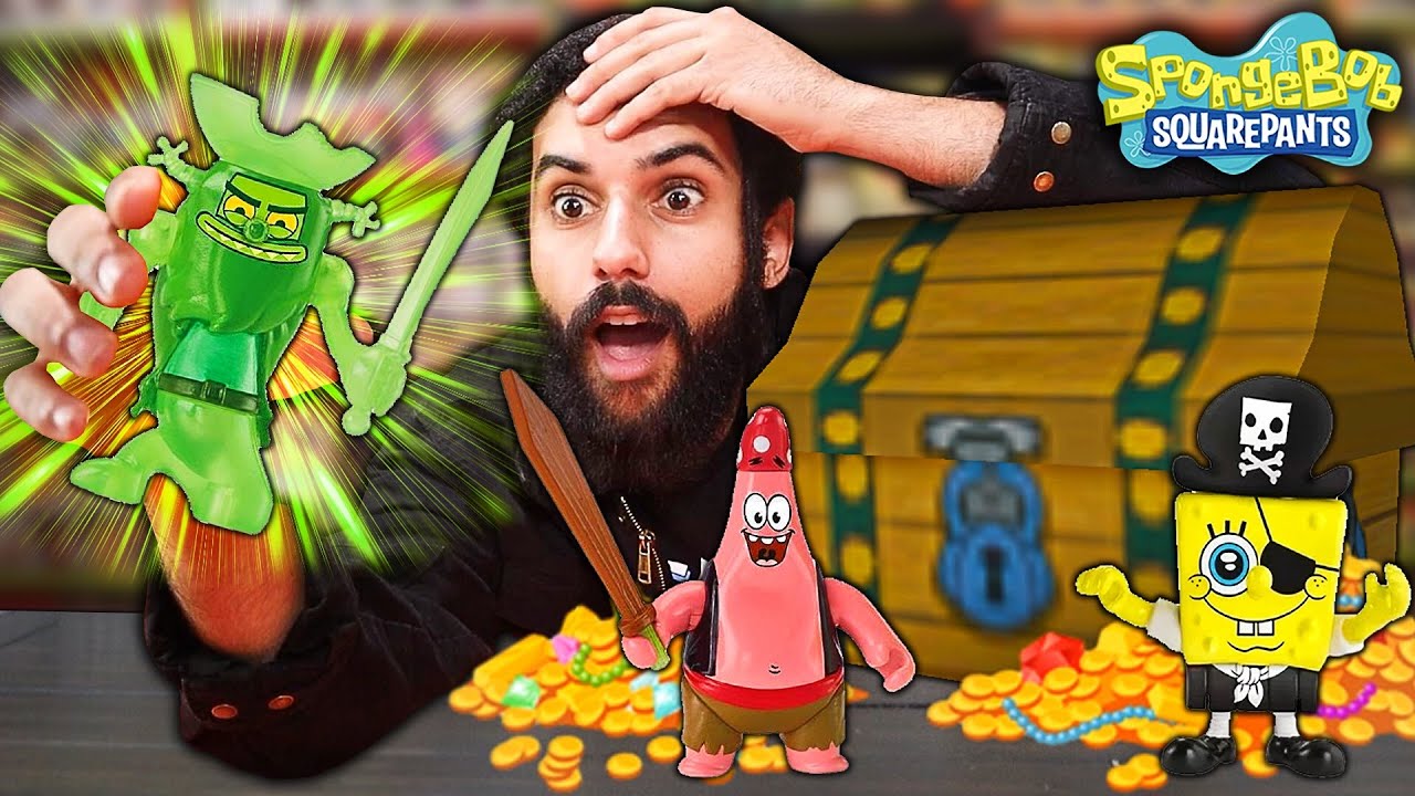 Unboxing An Entire Box Of Rare Spongebob Actions Figures!! *RARE FLYING ...