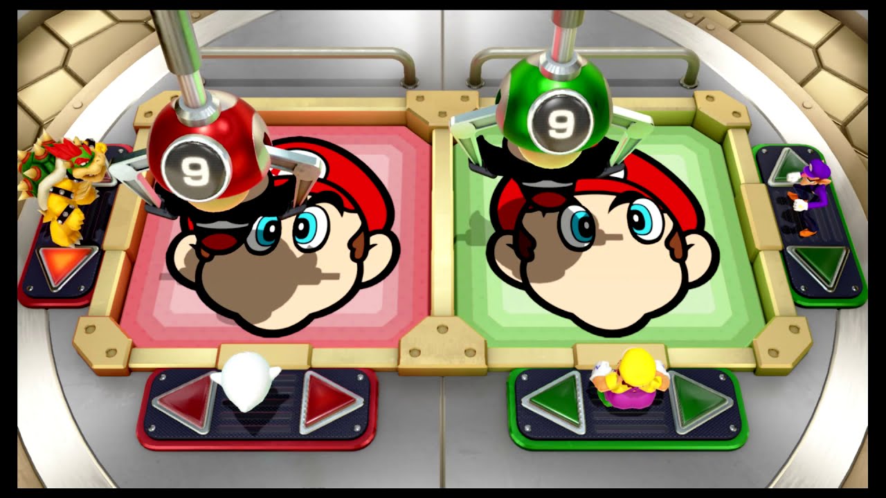 Super Mario Party - Whomps Domino Ruins Boo, Bowser, Mario, Waluigi ...