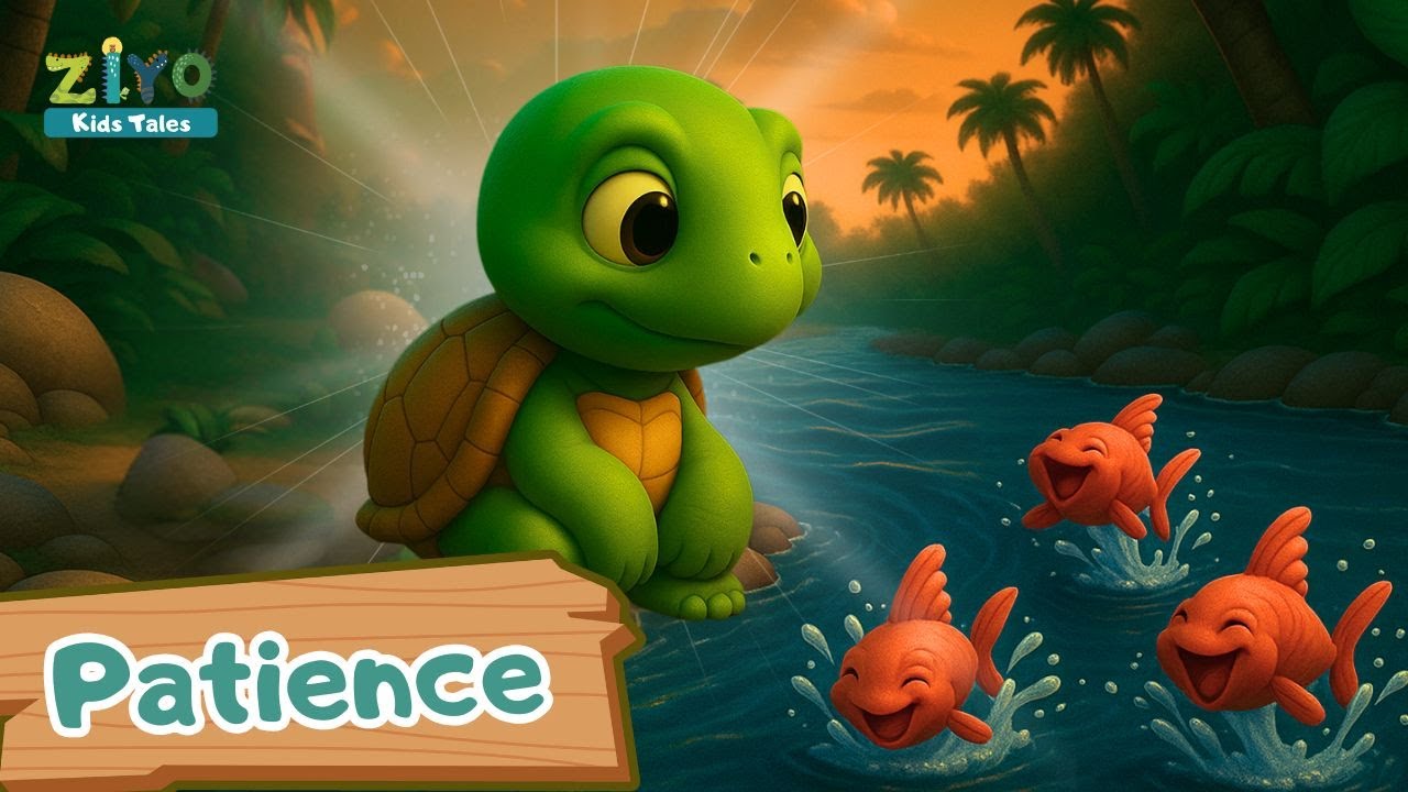 Ziyo Kids Tales | S1E3 | The Tale of The Patient Tortoise - YouTube