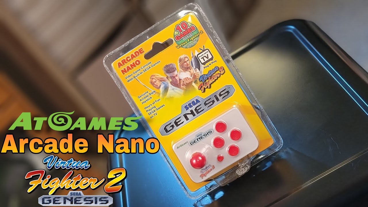 The Atgames Arcade Nano Sega Genesis "Console" Review - YouTube