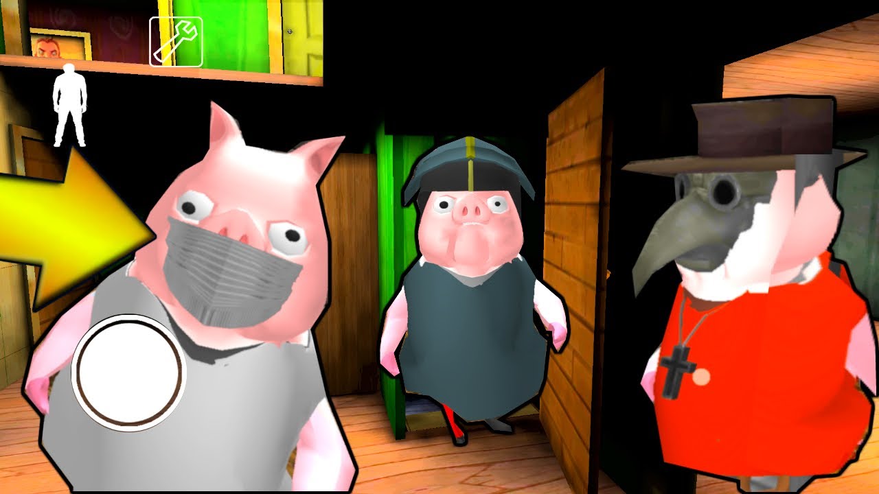 ДЕЛАЮ ВТОРУЮ КОНЦОВКУ ПРОТИВ СВИНКА СОСЕДЕЙ - Piggy Doctor Neighbor ...