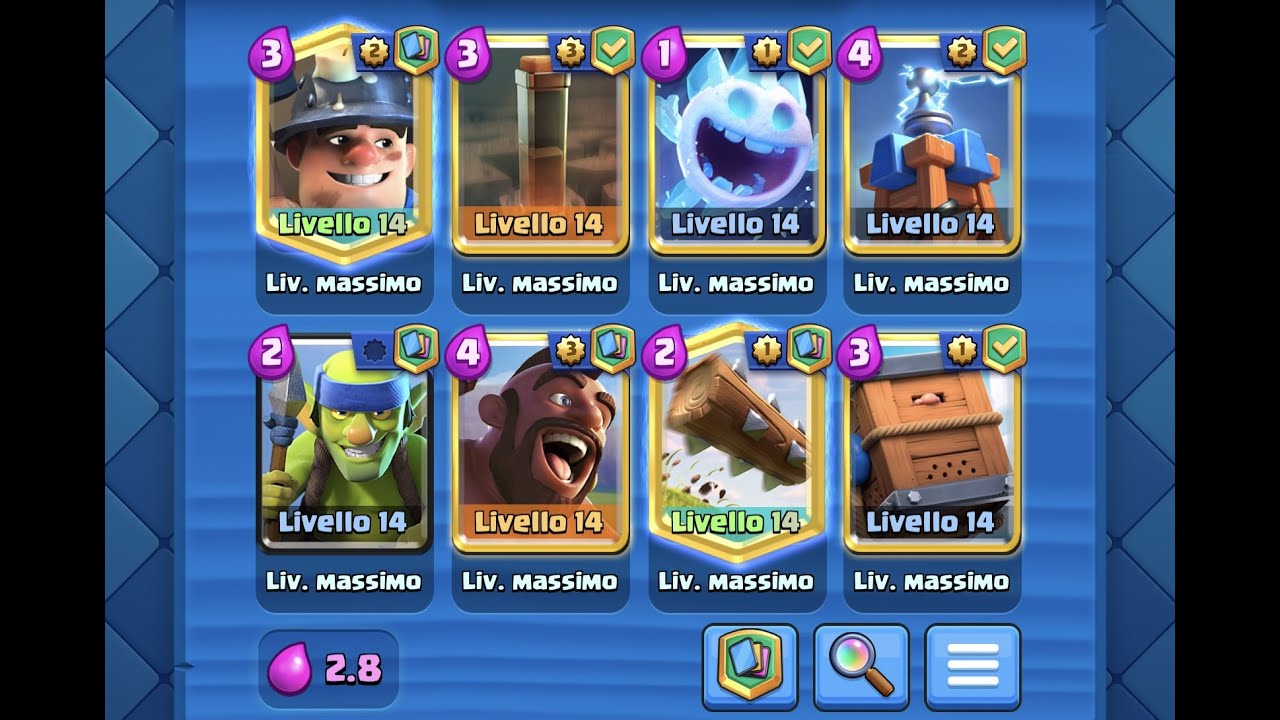 Another random deck! *beautiful*😍-CLASH ROYALE - YouTube