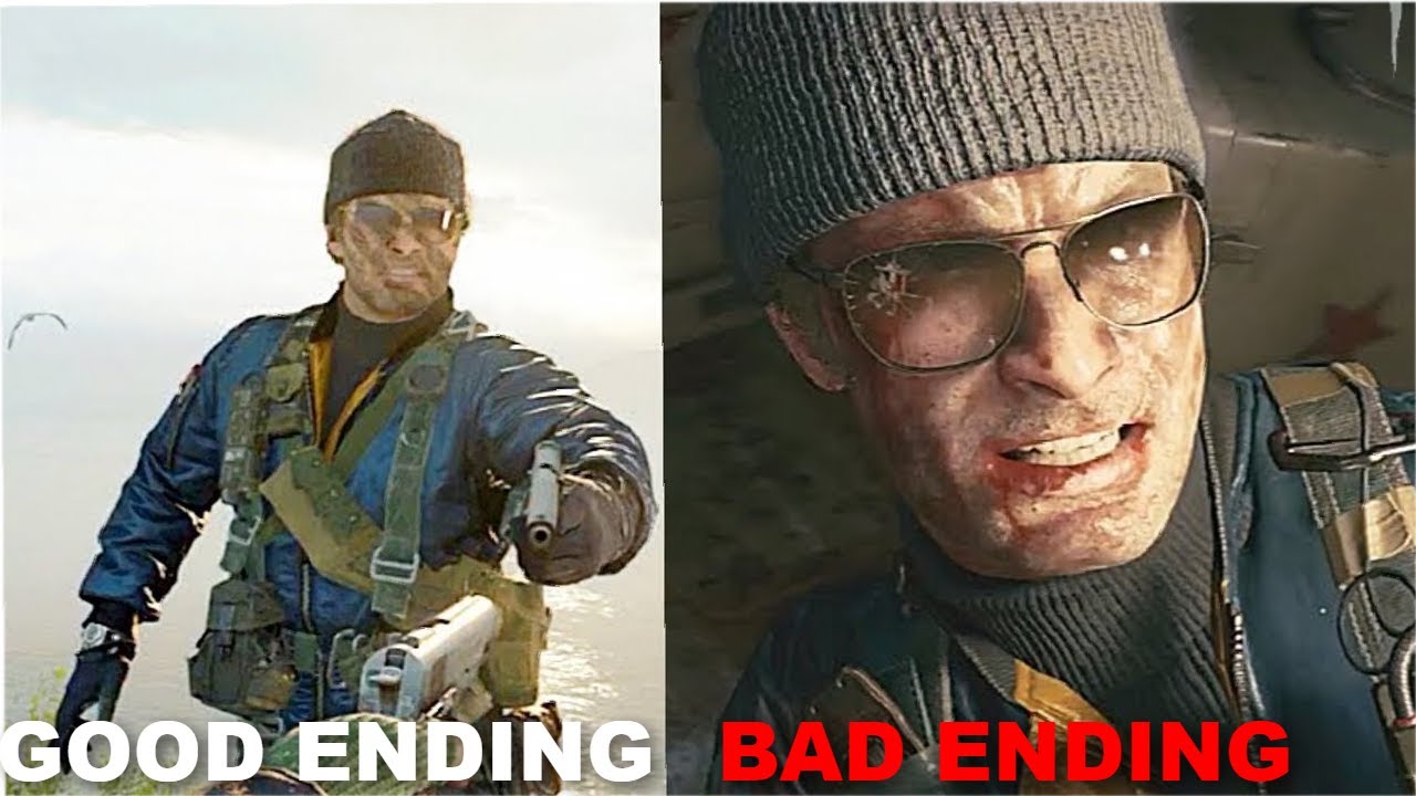 CALL OF DUTY BLACK OPS COLD WAR BOTH ENDINGS ( Good ending / Bad ending ...