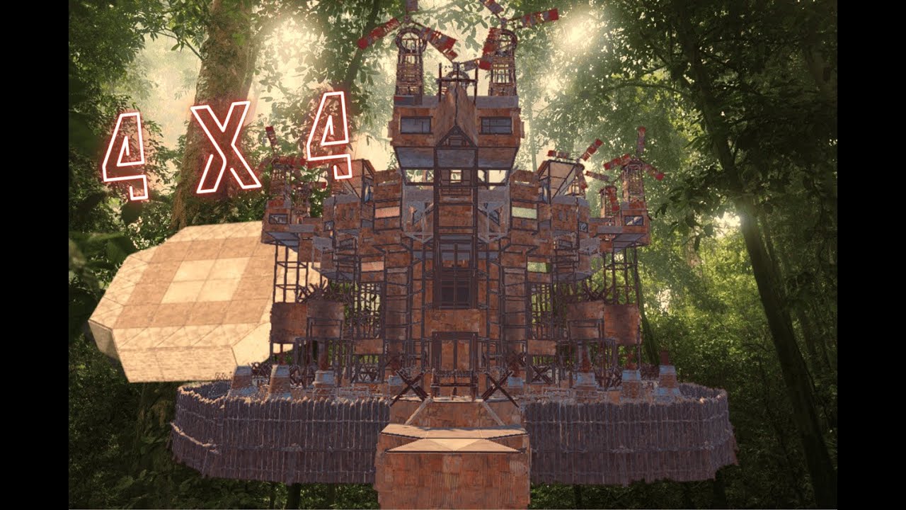 4x4 V2 │Rust Clan base │Medium-Large Group - YouTube