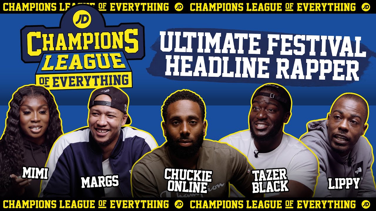 WHO IS THE ULTIMATE FESTIVAL HEADLINE RAPPER IN THE UK????? | CHAMPIONS ...