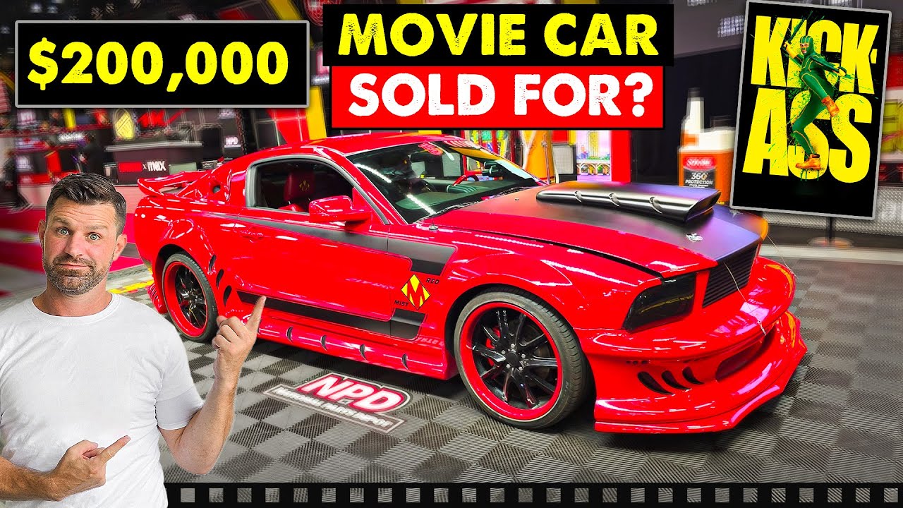 Kick Ass Movie Ford Mustang Red Mist Just Went to AUCTION - HOW MUCH ...