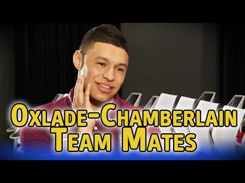 Alex Oxlade-Chamberlain reveals all about his England teammates