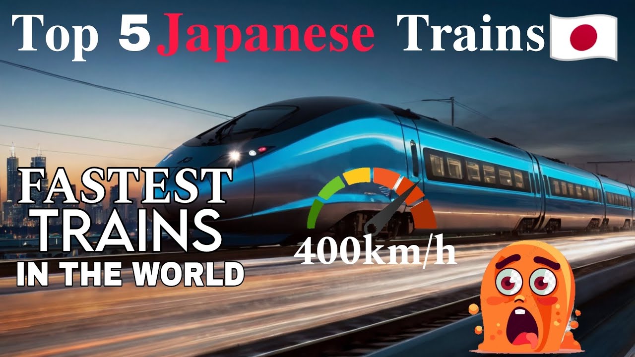 World's Fastest Bullet Train In Japan🇯🇵 | Fastest bullet trains in the ...