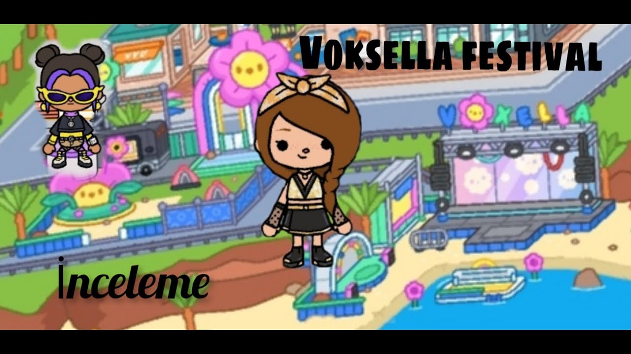 Voxella Festival inceleme / Toca Life: Melodi - YouTube