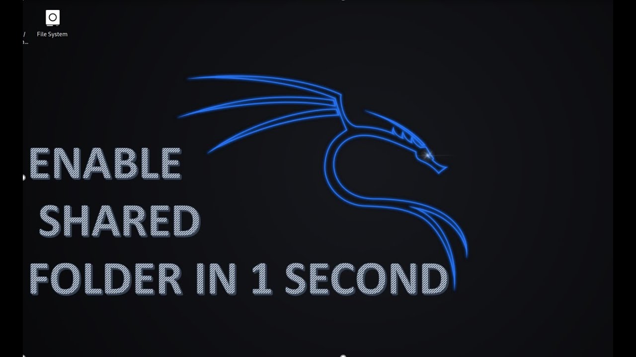 Enable Shared Folder In VMWARE For KALI LINUX In 1 Second YouTube enable-shared-folder-in-vmware-for-kali-linux-in-1-second-youtube