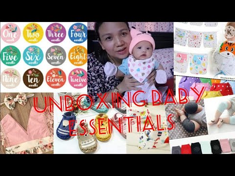 PRODUCT REVIEW (UNBOXING) BABY ESSENTIALS PART 1 l BABY PRODUCTS BEST ...