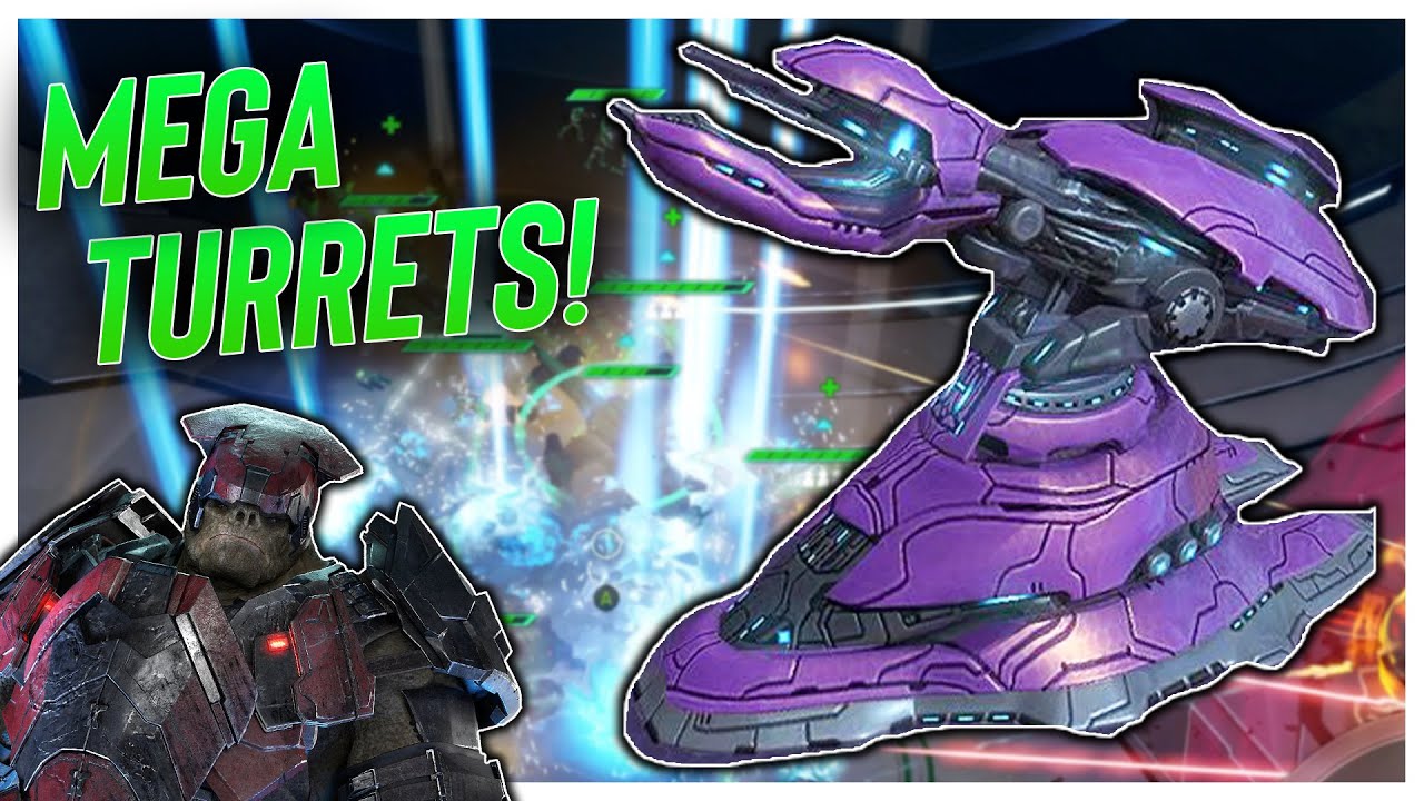 Here's why Mega Turrets are UNBEATABLE in Halo Wars 2! - YouTube