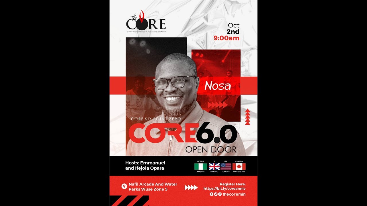 The Core6.0 | Nosa Soul Captivating Ministration | 2nd October 2023 ...