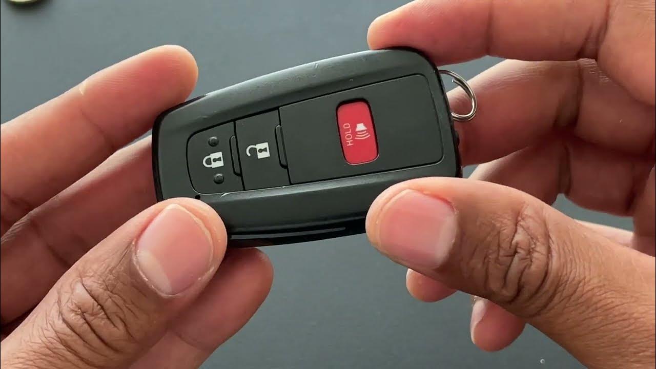 Toyota Key Fob Battery – How to Replace - YouTube