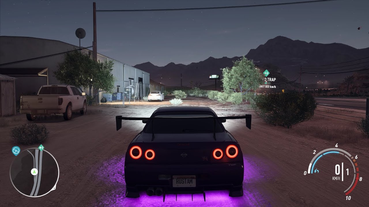 NFS Payback - Nissan Skyline GT-R - Fully Upgraded | Reaching max speed ...