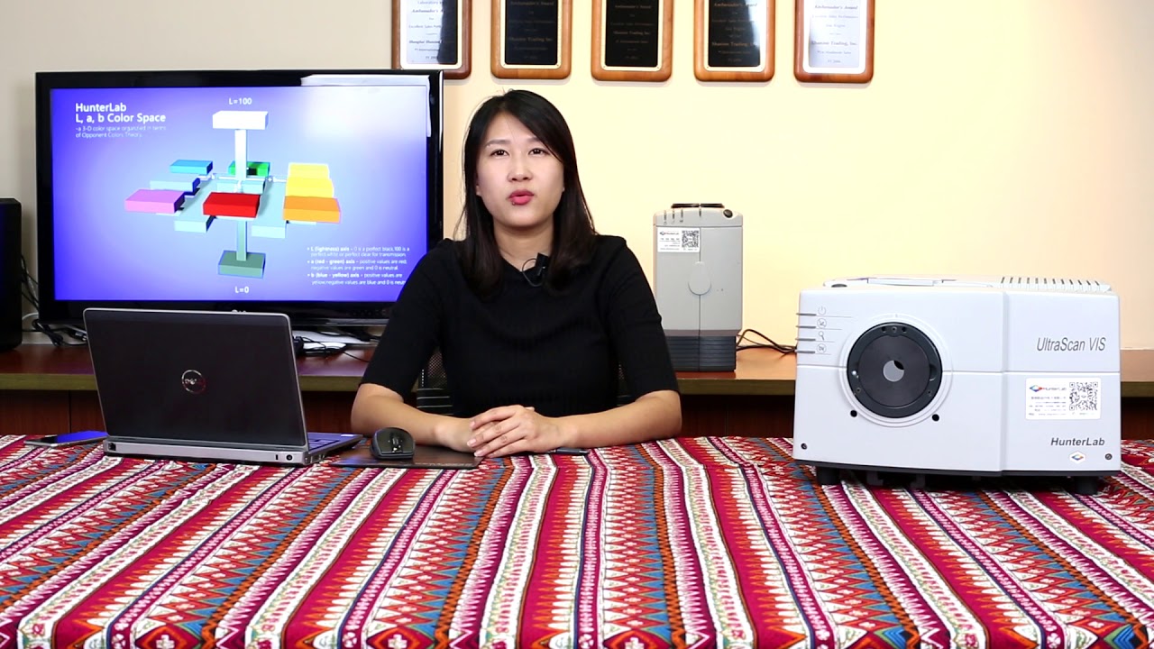 HunterLab APHA Color Measurement 亨特立 铂钴指数测量 测色仪 色差仪 - YouTube