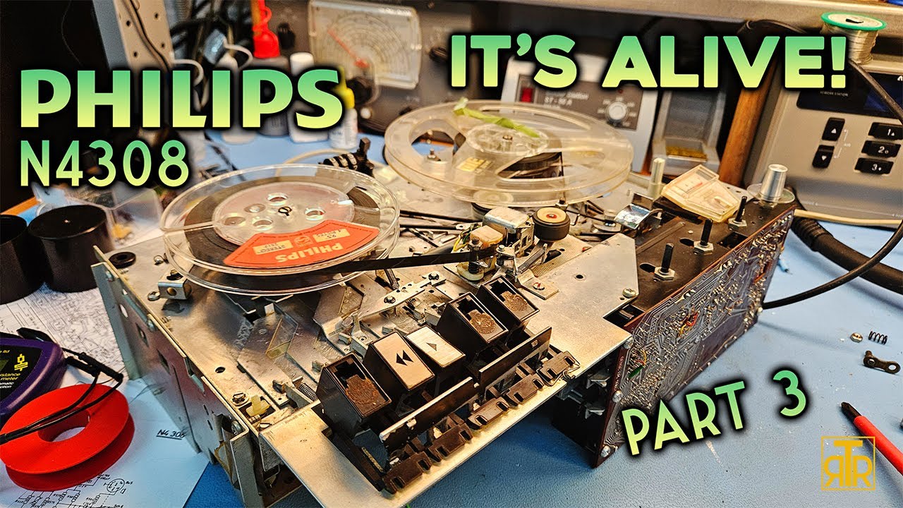 Resurrecting the tape recorder after many decades without use - Philips ...