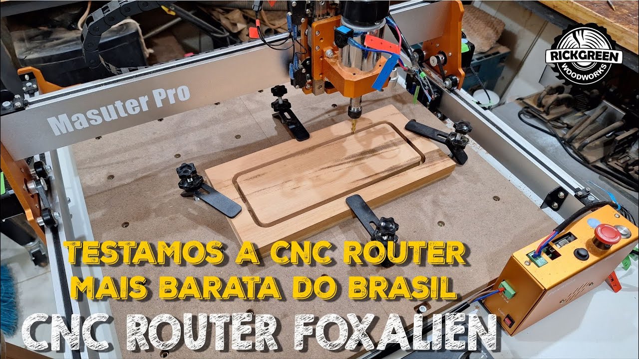CNC Router FoxAlien Masuter Pro - Testamos a CNC Router mais barata do ...