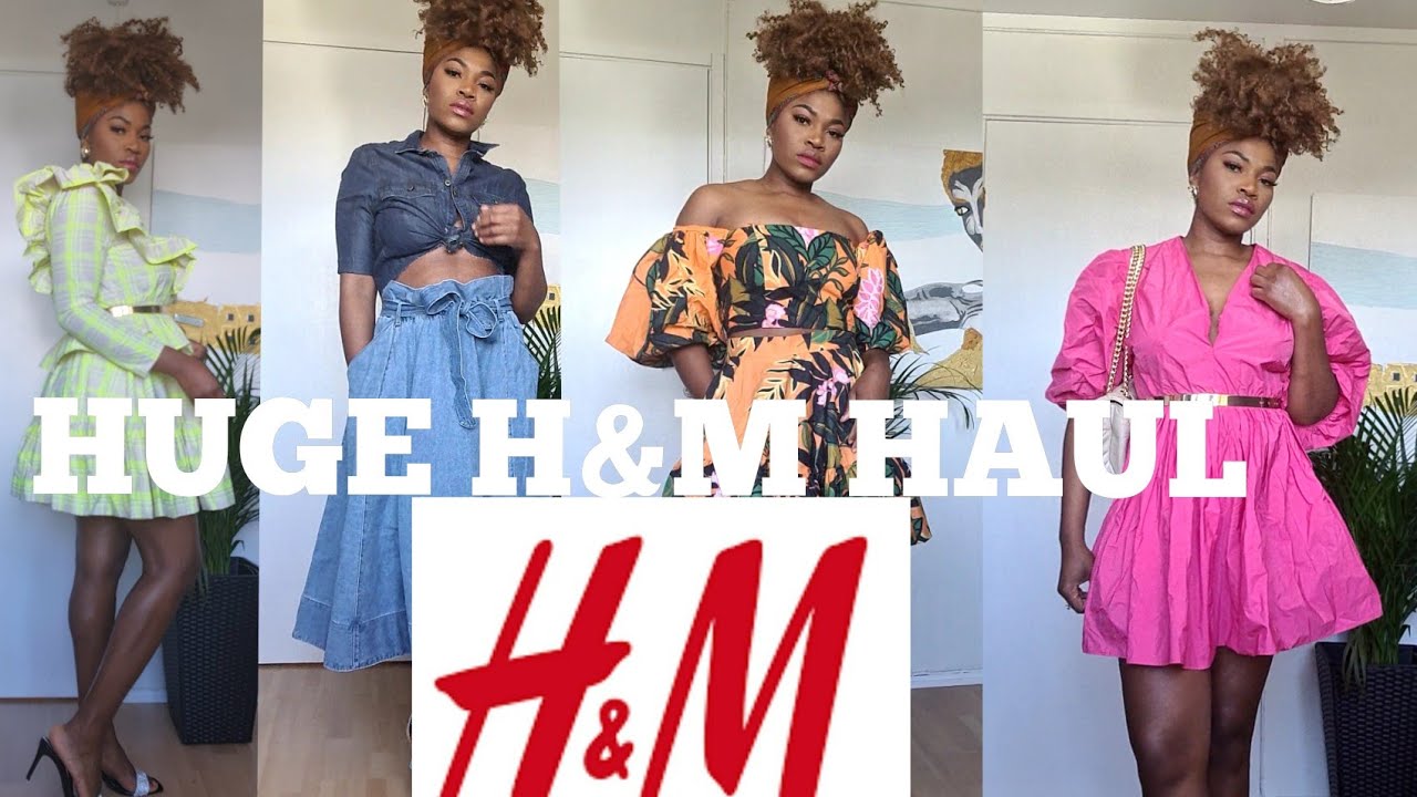 HUGE H&M HAUL + TRY ON *NEW IN* SPRING/SUMMER 2020 COLLECTION - YouTube