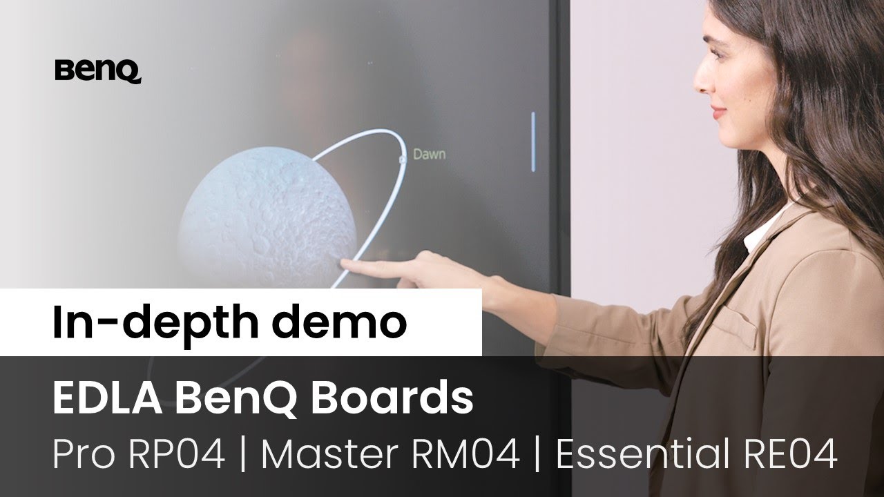 [Demo] EDLA BenQ Boards | Pro series RP04 | Master series RM04 ...
