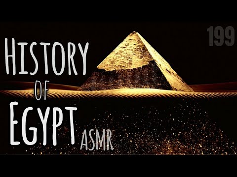 ASMR | History of Ancient Egypt (whisper, book, study help, relaxing ...