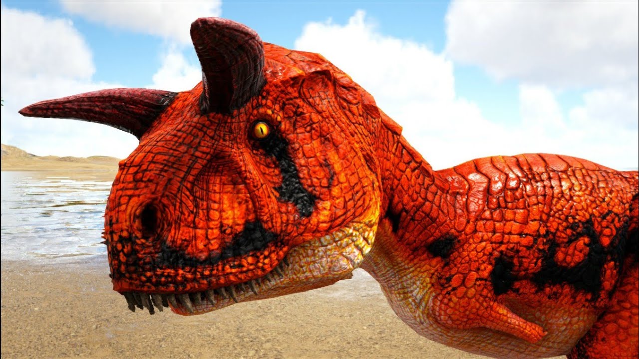 NOVO: BEBÊ HYPERENDOCRIN CARNOTAURUS! [HYPO] CAÇANDO DINOSSAUROS ARK ...