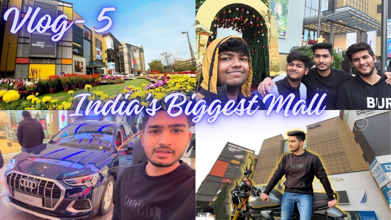 Exploring India’s Biggest Mall | DLF Mall of India & Amity University ...