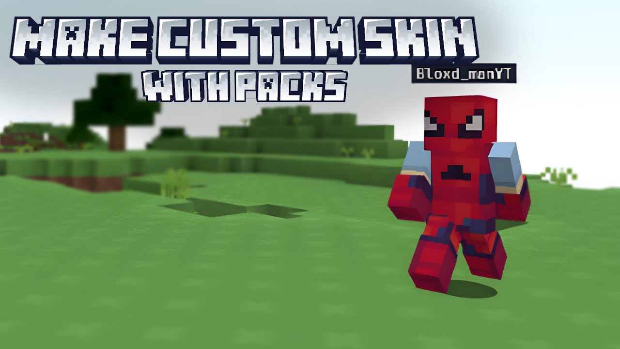 How to make Custom skins with Packs in Bloxd.io? - YouTube